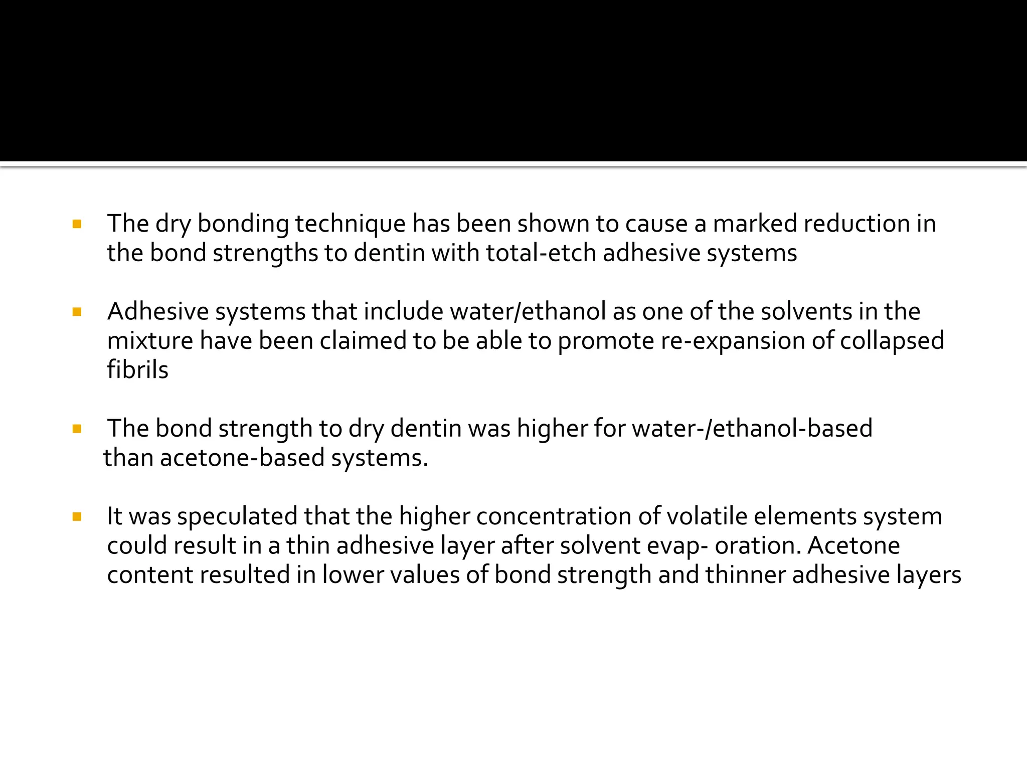 Bonding to enamel and dentin | PPTX