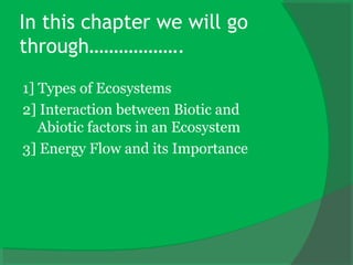 Bonding with ecosystems | PPT