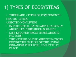 Bonding with ecosystems | PPT