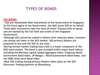 Bond market in singapore | PPTX