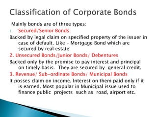 Bond market ppt | PPTX