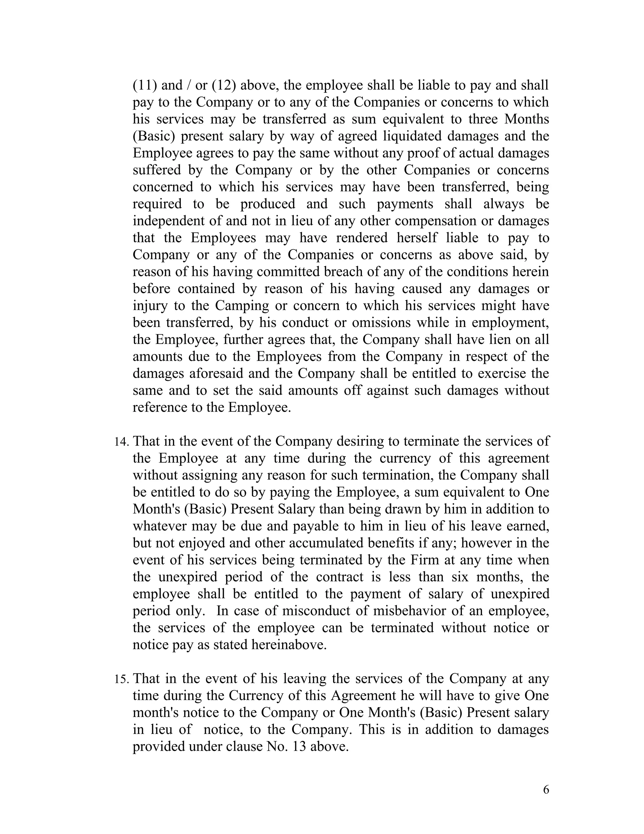 Bond of an employee by any employer | DOC