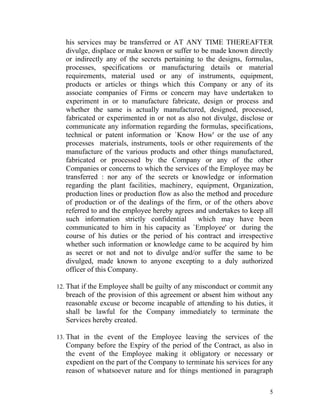 Bond Agreement Template