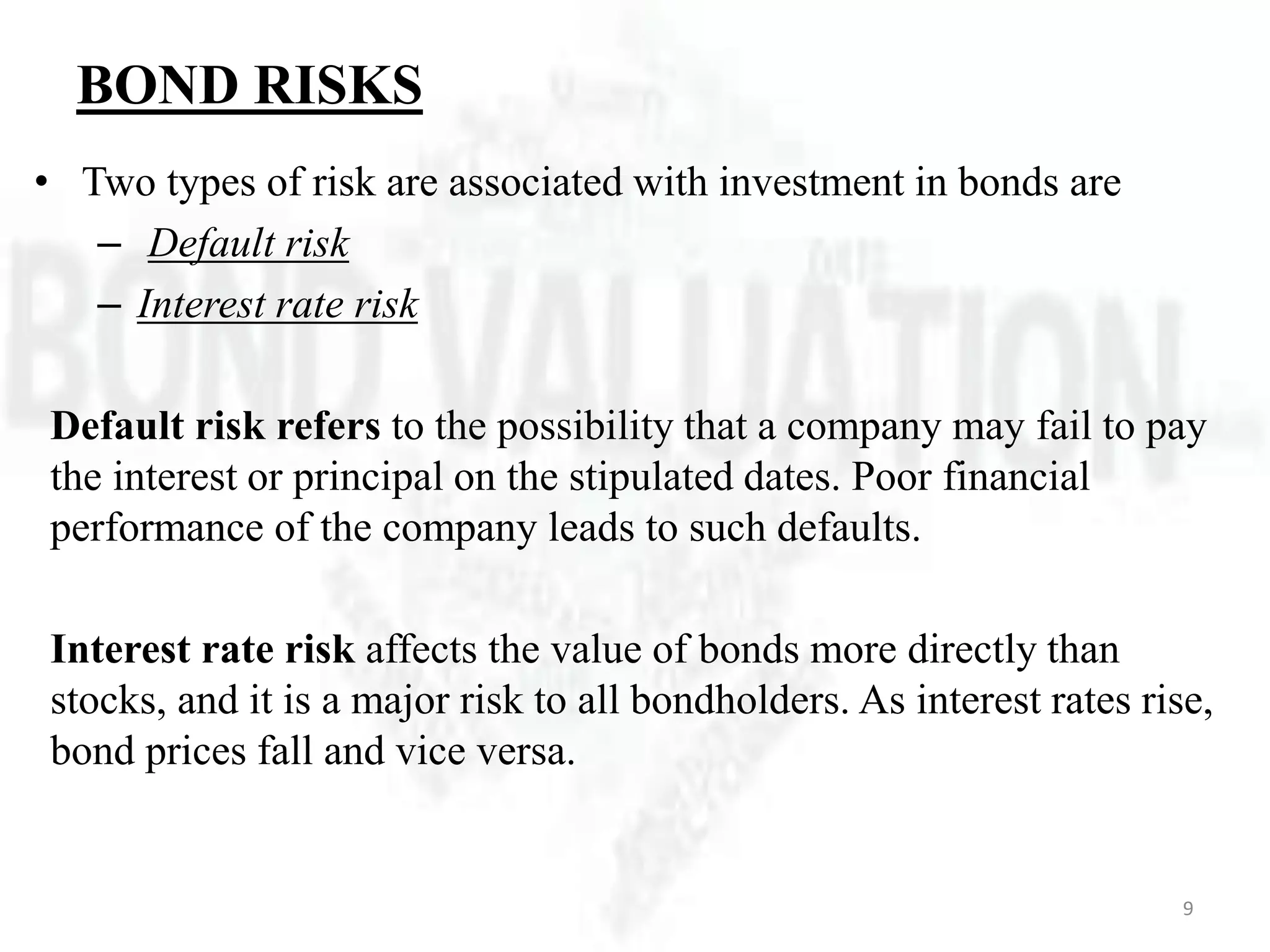 Bond Pricing Theorem | PPTX