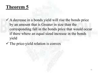 Bond Pricing Theorem | PPTX