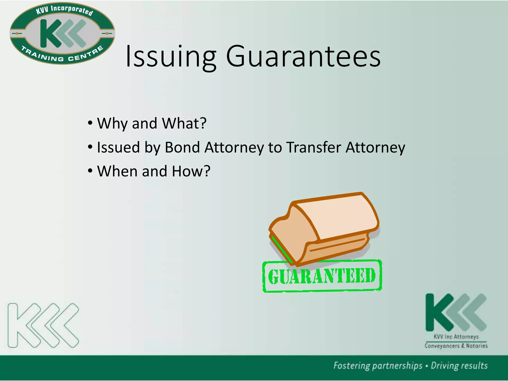 Bond registration process | PPT | Home Financing | Personal Debt