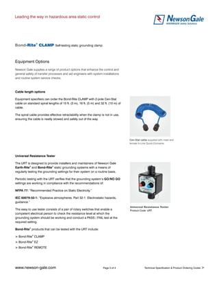 Newson Gale Bond Rite Clamp | PDF