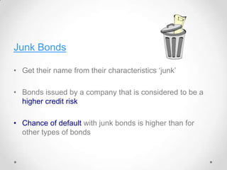 Basics on Bonds | PPTX