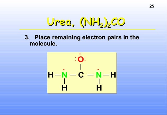 Urea Lewis Structure