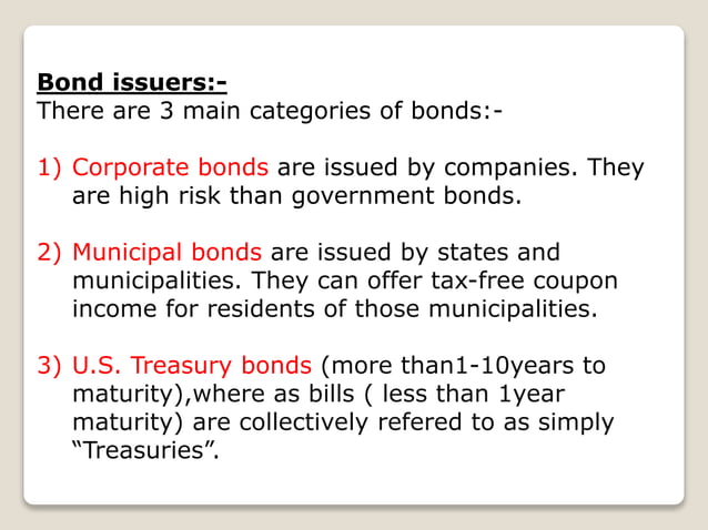 Bonds | PPTX
