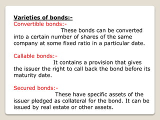 Bonds | PPTX