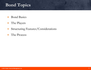 Bonds and Basics-Lauren Lowe-TN Economic Development Finance Course | PPT