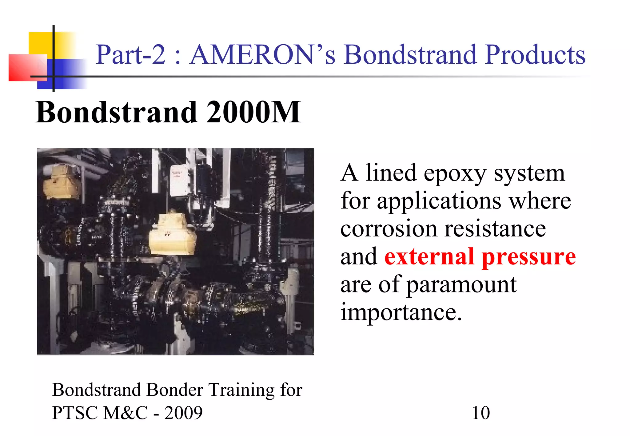 Bondstrand bonder training, rev 0 (ptsc m&c) | PPT
