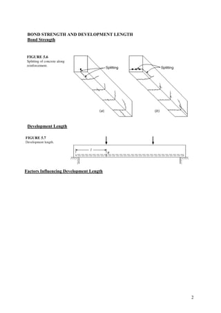 Bond strength anddevelopmentlength | PDF | Civil Engineering Industry ...