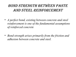 Bond strenth | PPT