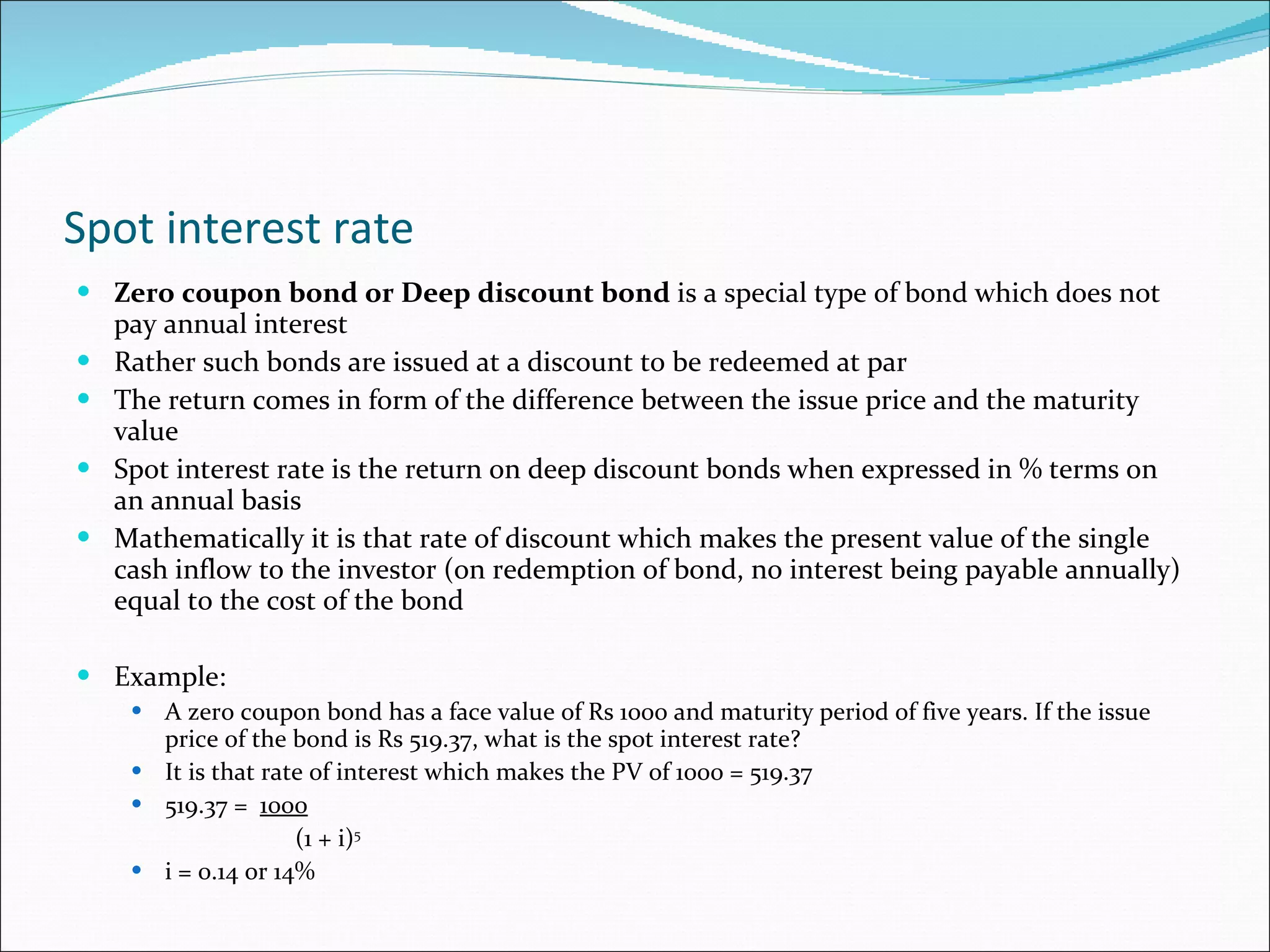 Bond valuation | PPT