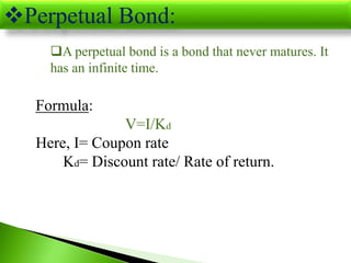 Bond valuation | PPTX