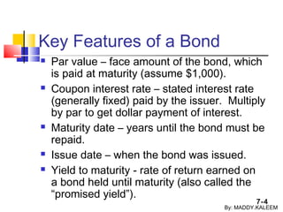 Bond valuation | PPT