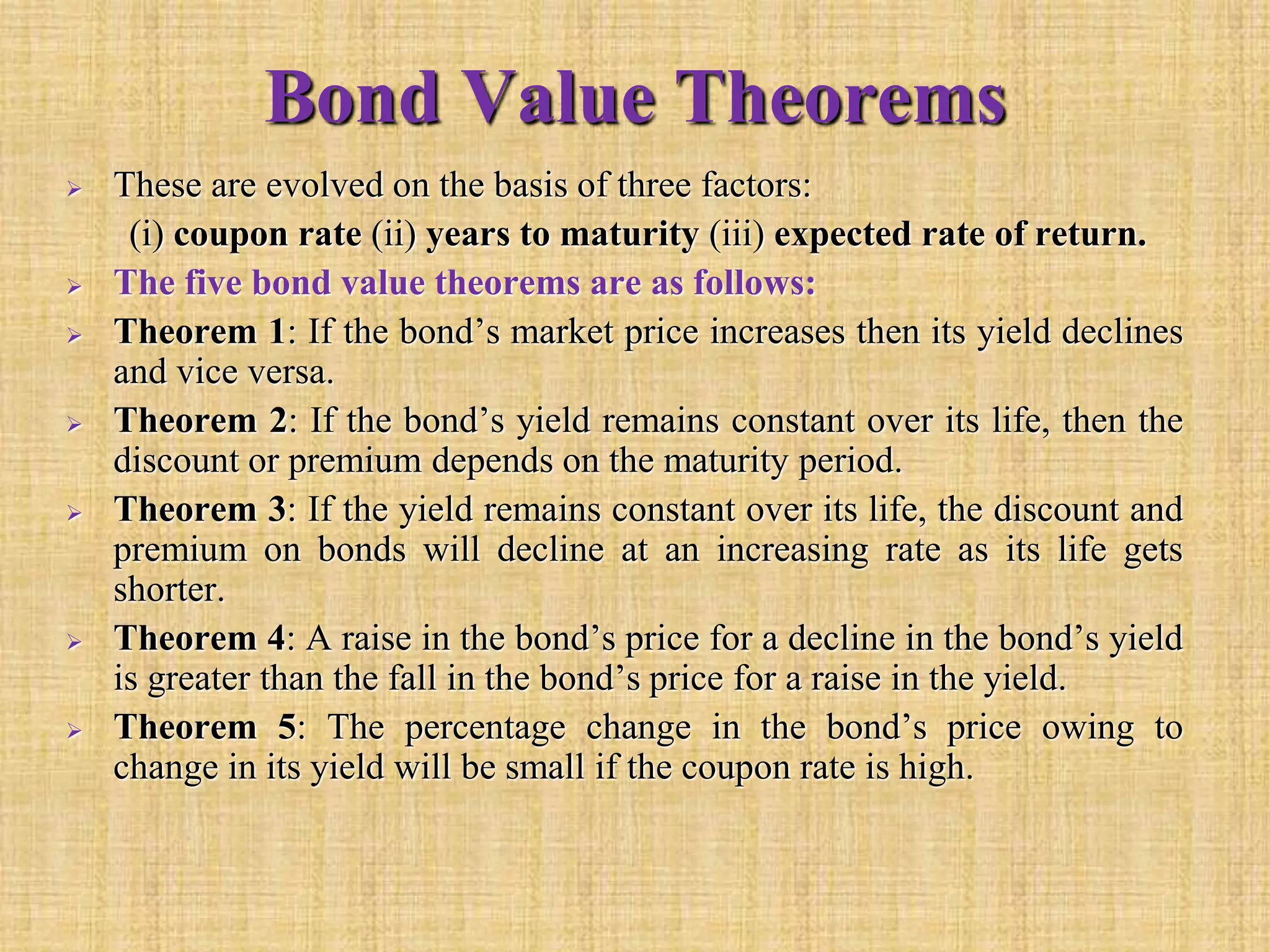 Bond valuation | PPT