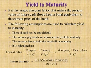Bond valuation | PPT