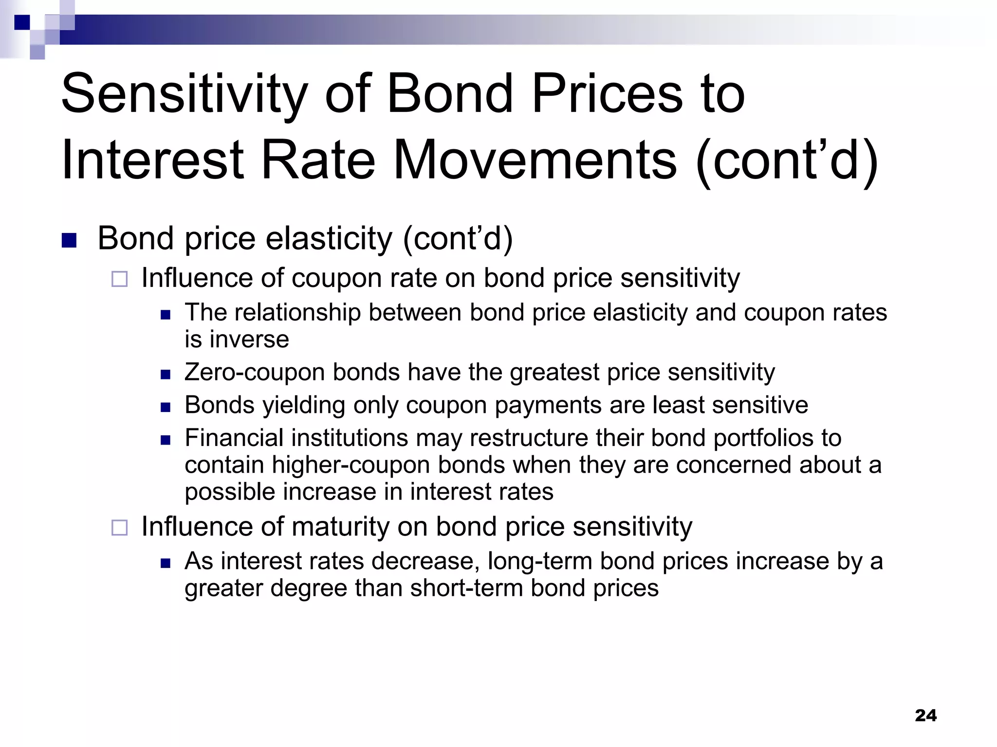 Bond valuation and risk | PPT