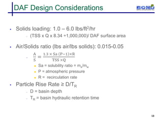John Dunford - Bond Water Technologies - Dissolved Air Flotation (DAF ...