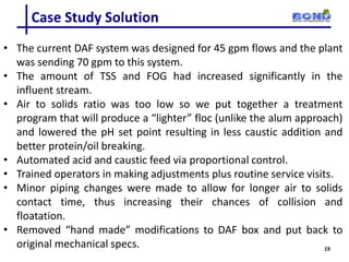 John Dunford - Bond Water Technologies - Dissolved Air Flotation (DAF ...