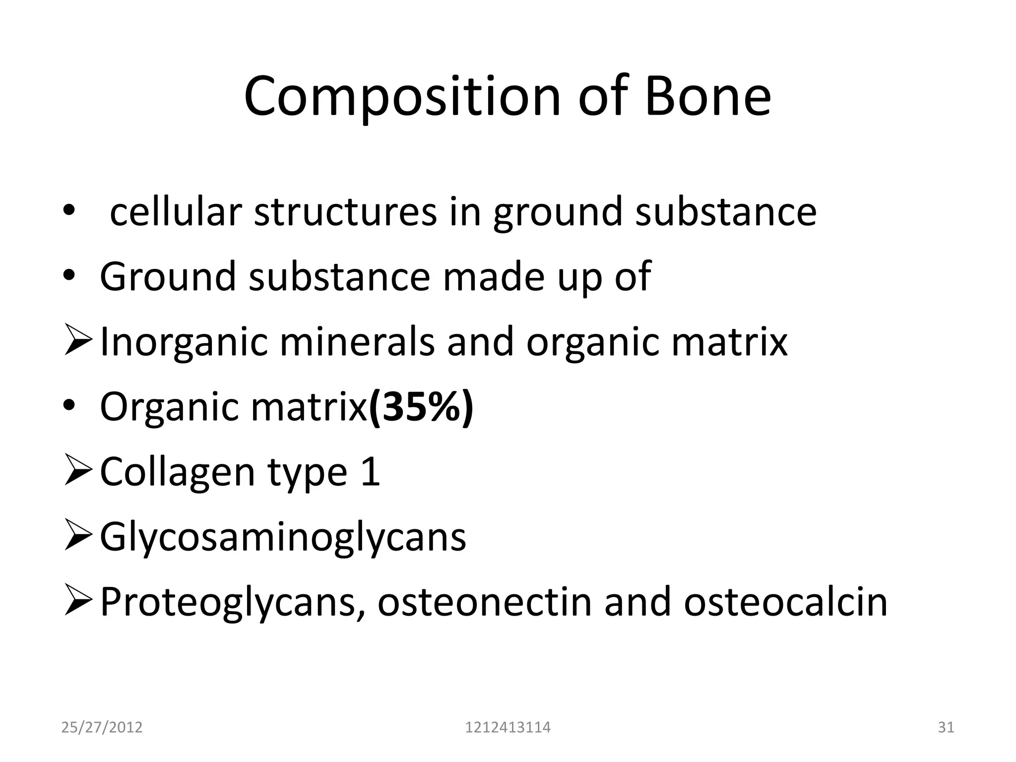 Bone | PPTX