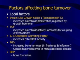 Bone Metabolism Ortho New | PPT