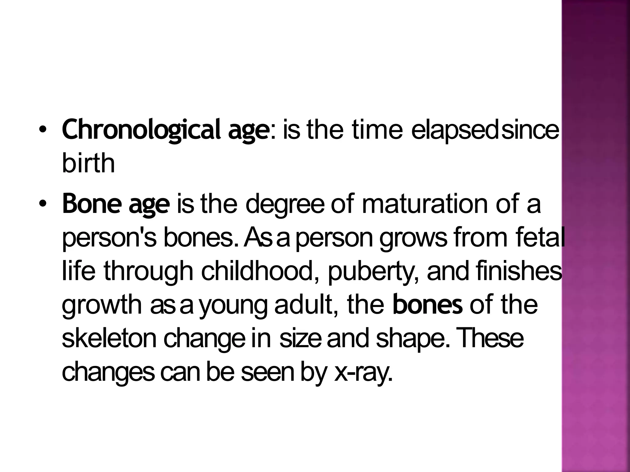 Bone age assessment dr ankita | PPTX