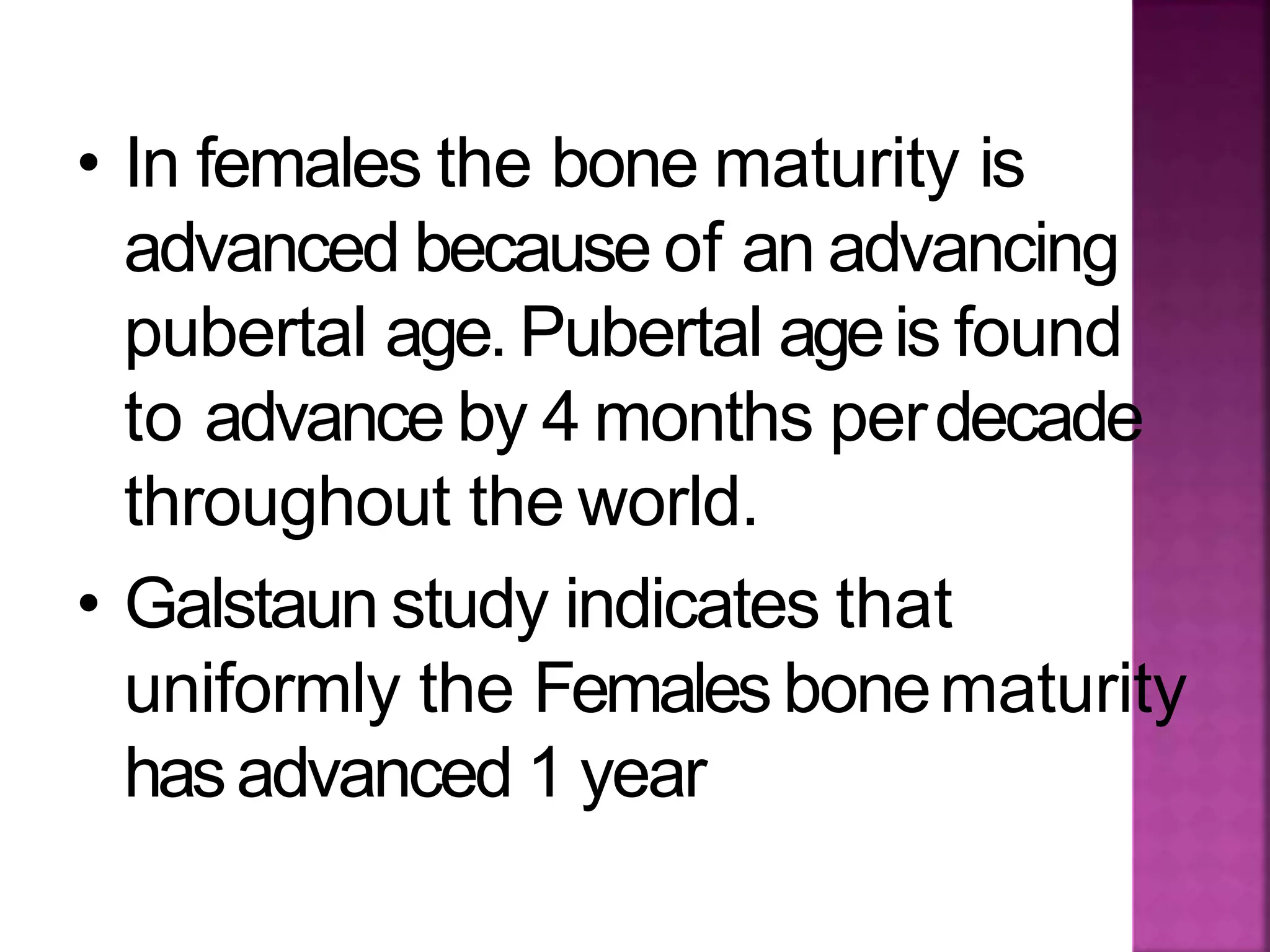 Bone age assessment dr ankita | PPTX