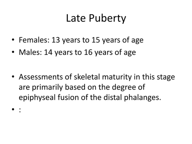 Bone age estimation | PPT