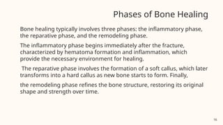 Bone and Fracture Healing powerpoint for resident | PPTX