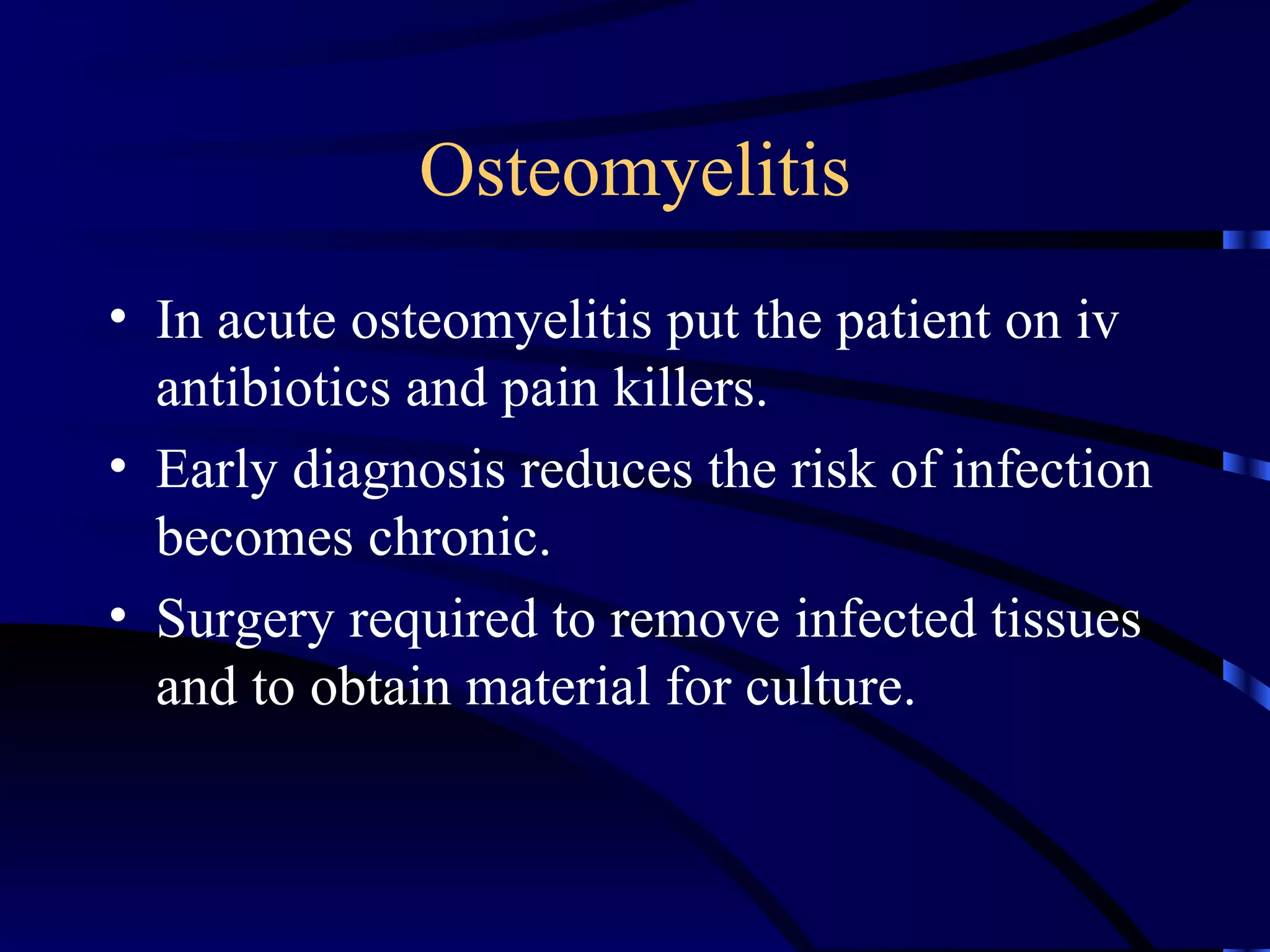 Bone and joint infection. Syed alam Zeb | PPT | Bone and Joint Conditions | Diseases and Conditions