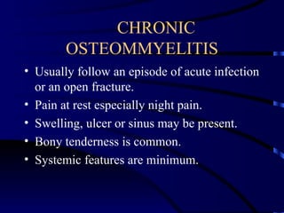 Bone and joint infection. Syed alam Zeb | PPT | Bone and Joint ...