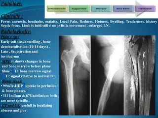 Bone and joint infection | PPTX