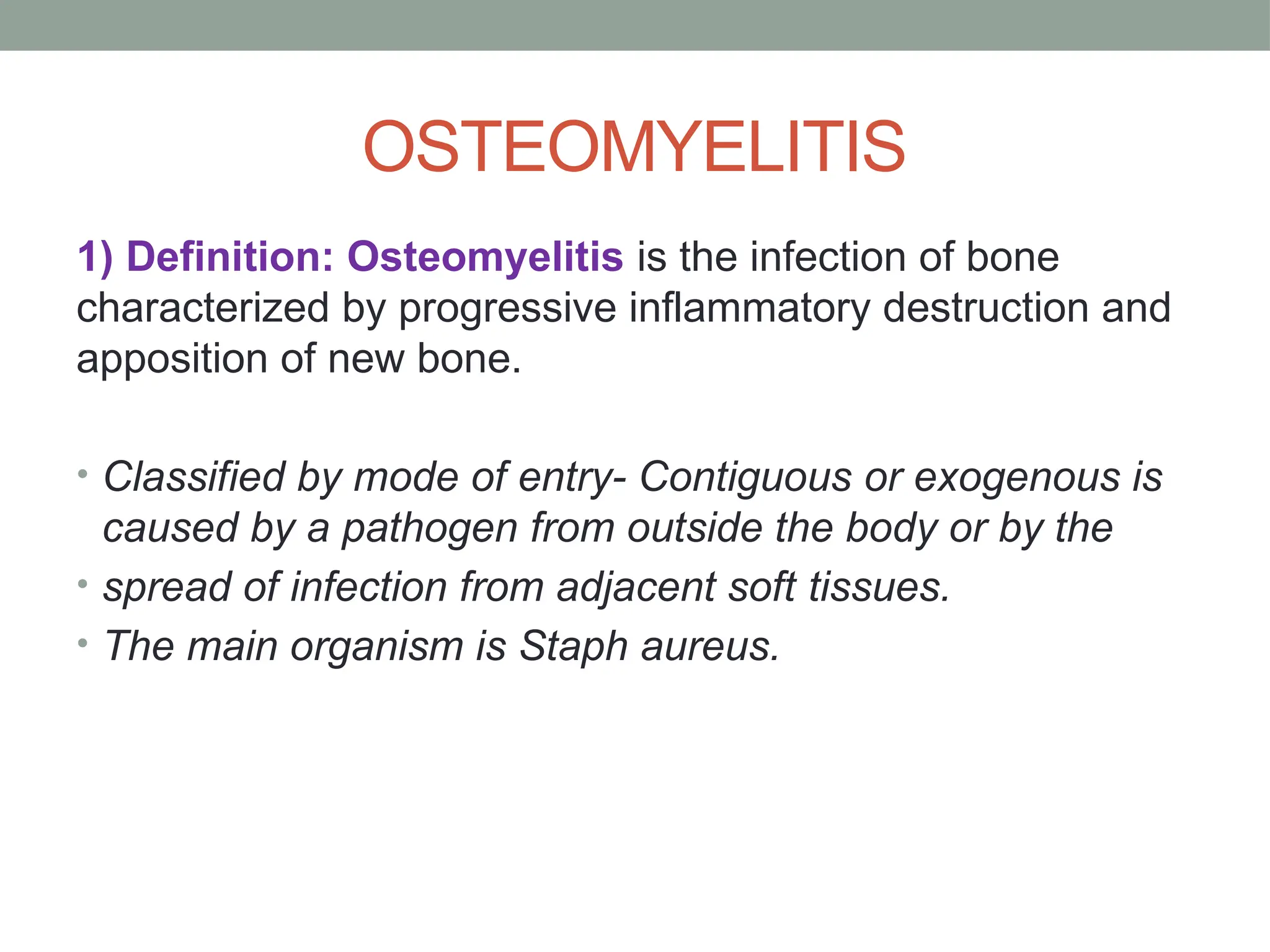 Bone and joint infection by Dr. Eugene.pptx