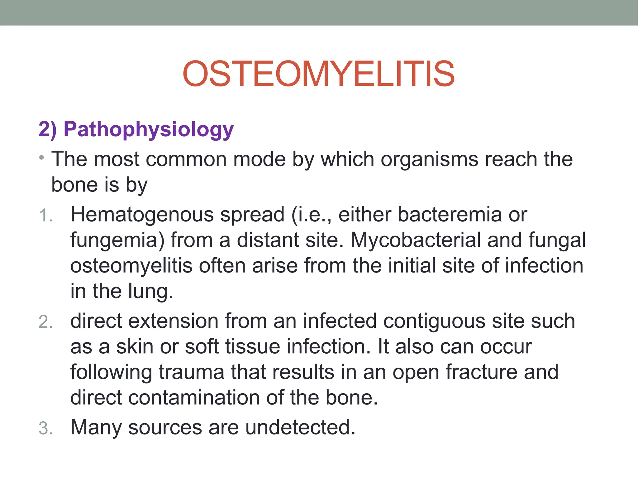 bone and joint infection by Dr Eugene Kanyemera, .pptx