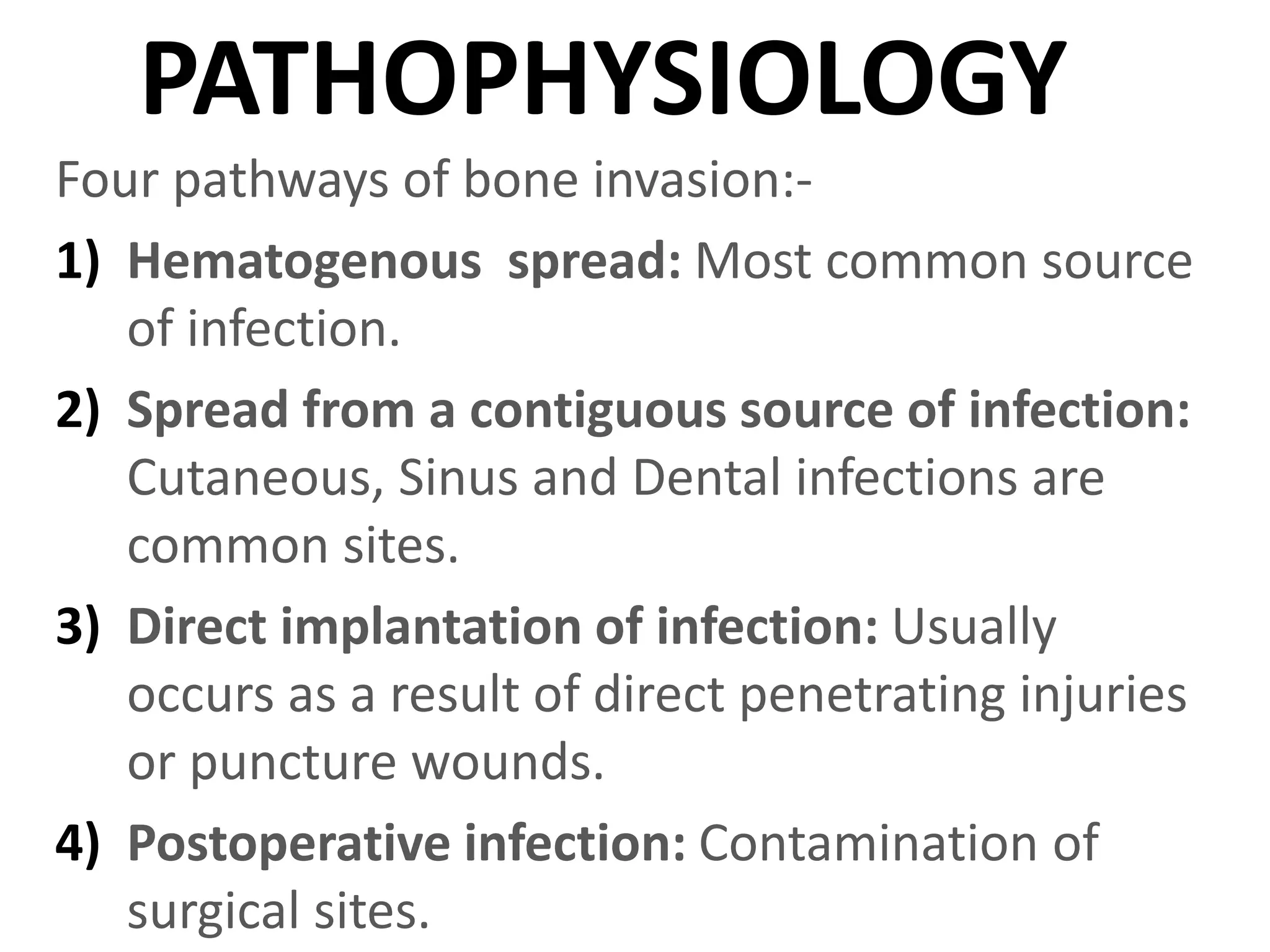 Bone and joint infections | PPTX