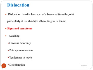 Bone and joint injuries.pptx for pharmacy | PPTX