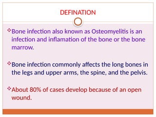 BONE AND MUSCLE INFECTION.pptxhhhhhhhhhhhhhh | PPT