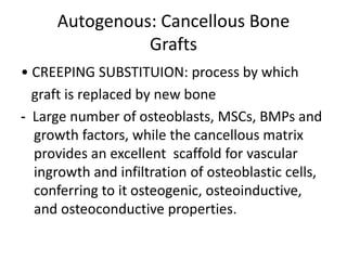 Bone autografts and allografts by dr sunil.pptx