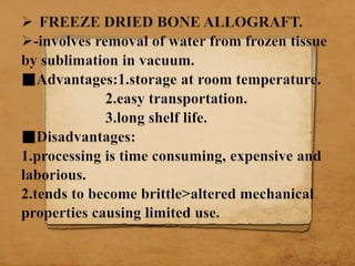 Bone bank presentation | PPTX