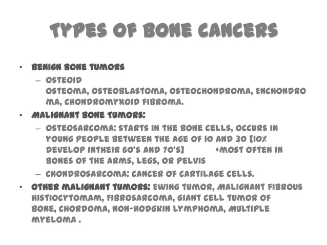 Bone cancer | PPT