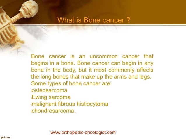 Bone cancer | PPTX | Cancer | Diseases and Conditions