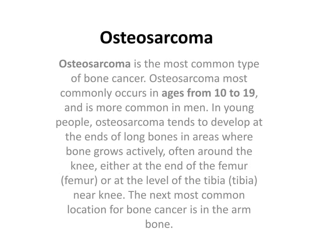 Bone cancer | PPT