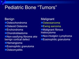 Bone Cancer ONCOLOGY BONE CANCER IN THE ONCOLOGY | PPT
