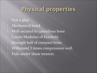 Bone cement | PPT