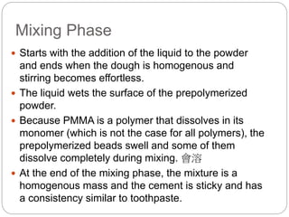 Bonecement CR teaching | PPTX