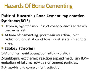 Bone cement | PPTX
